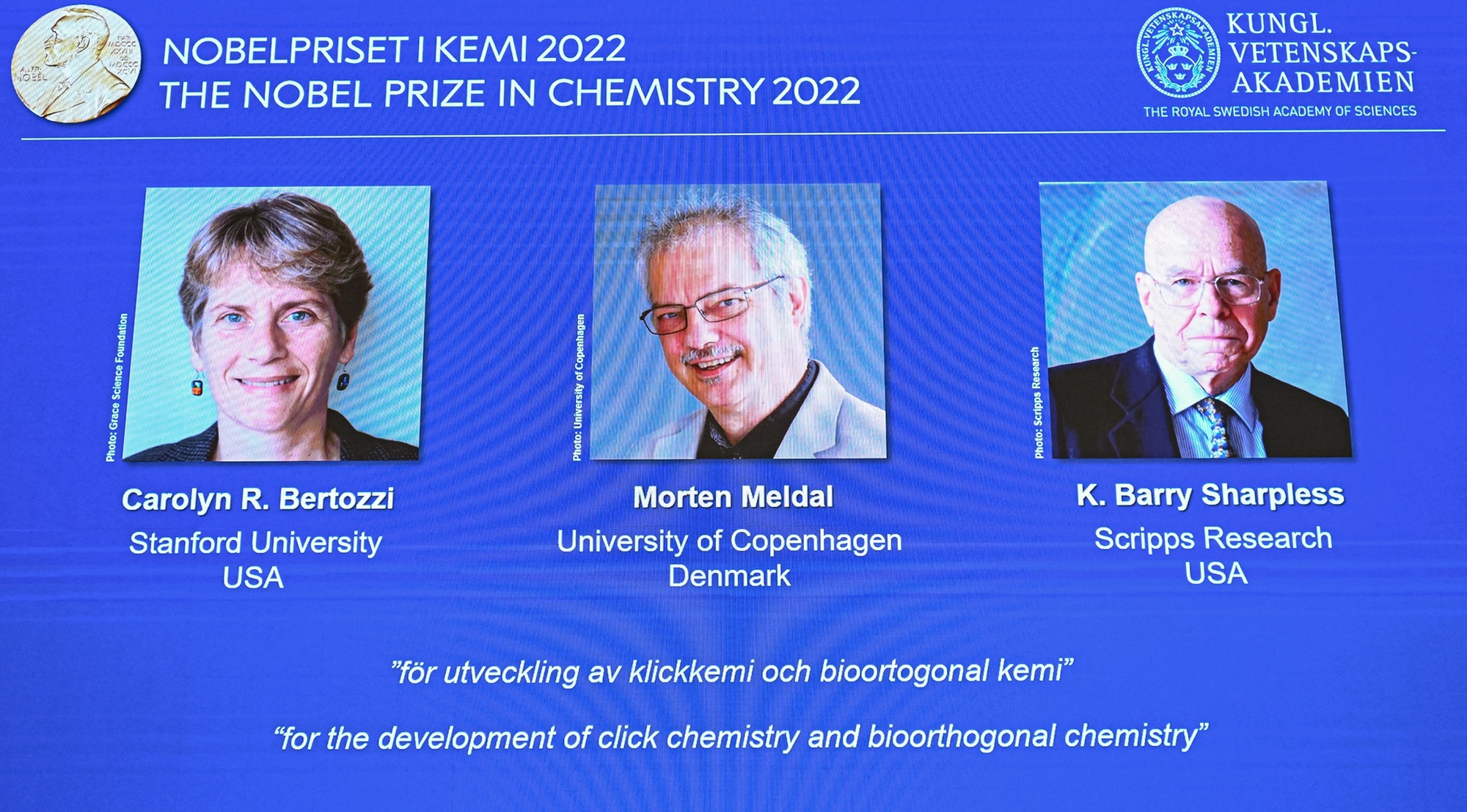 Giải Nobel Hóa học 2022 có gì đặc biệt?