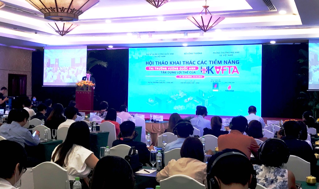 Đẩy mạnh khai thác thị trường vương quốc Anh, tận dụng lợi thế của UKVFTA
