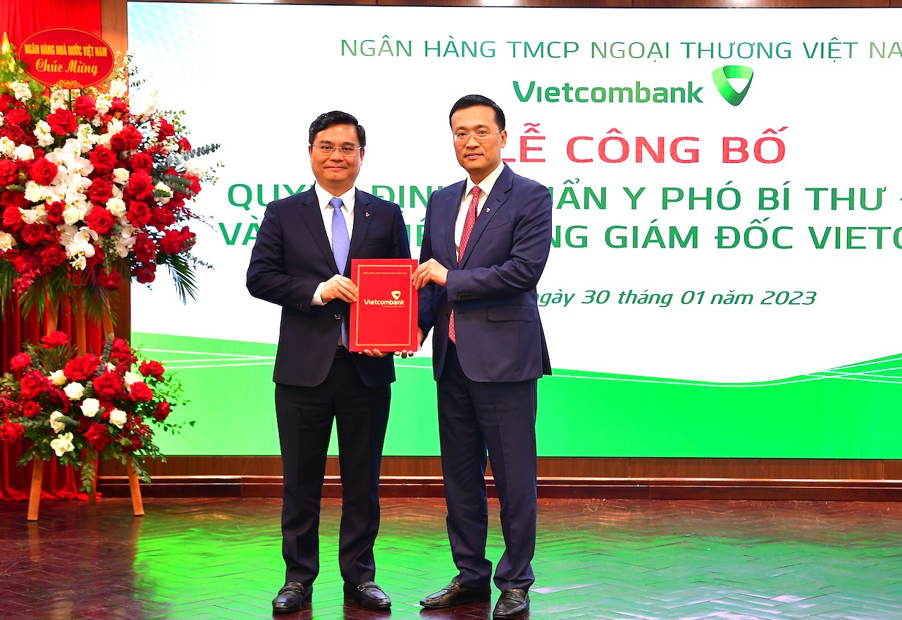 Ông Nguyễn Thanh Tùng làm Tổng Giám đốc Vietcombank từ 30/1/2023