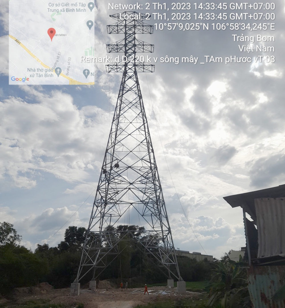 Sớm tháo gỡ khó khăn về mặt bằng cho các dự án truyền tải điện tại Đồng Nai