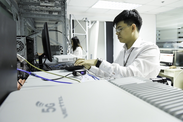 Viettel hoàn thành chế tạo thử nghiệm 5G