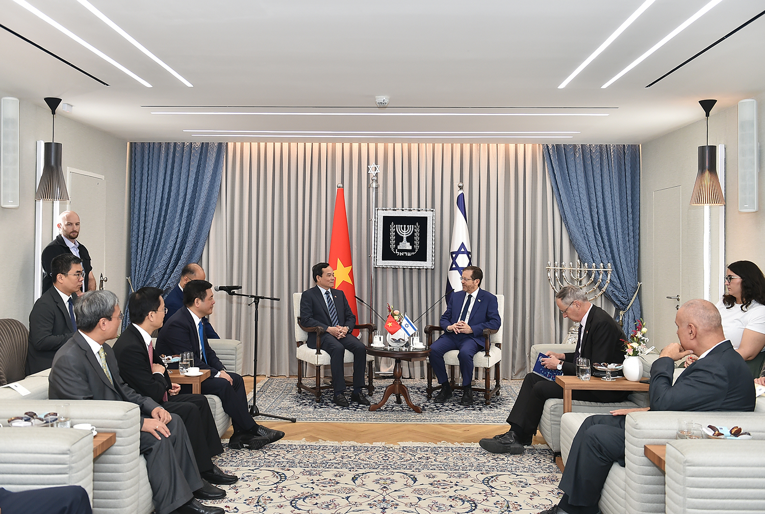 Tổng thống Israel đánh giá cao những bước phát triển vượt bậc về kinh ...