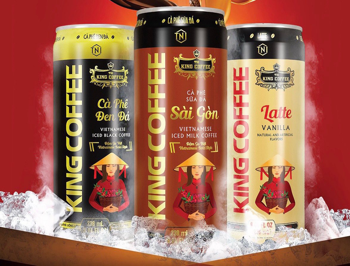 King Coffee - lựa chọn mới dành cho các tín đồ cà phê uống liền
