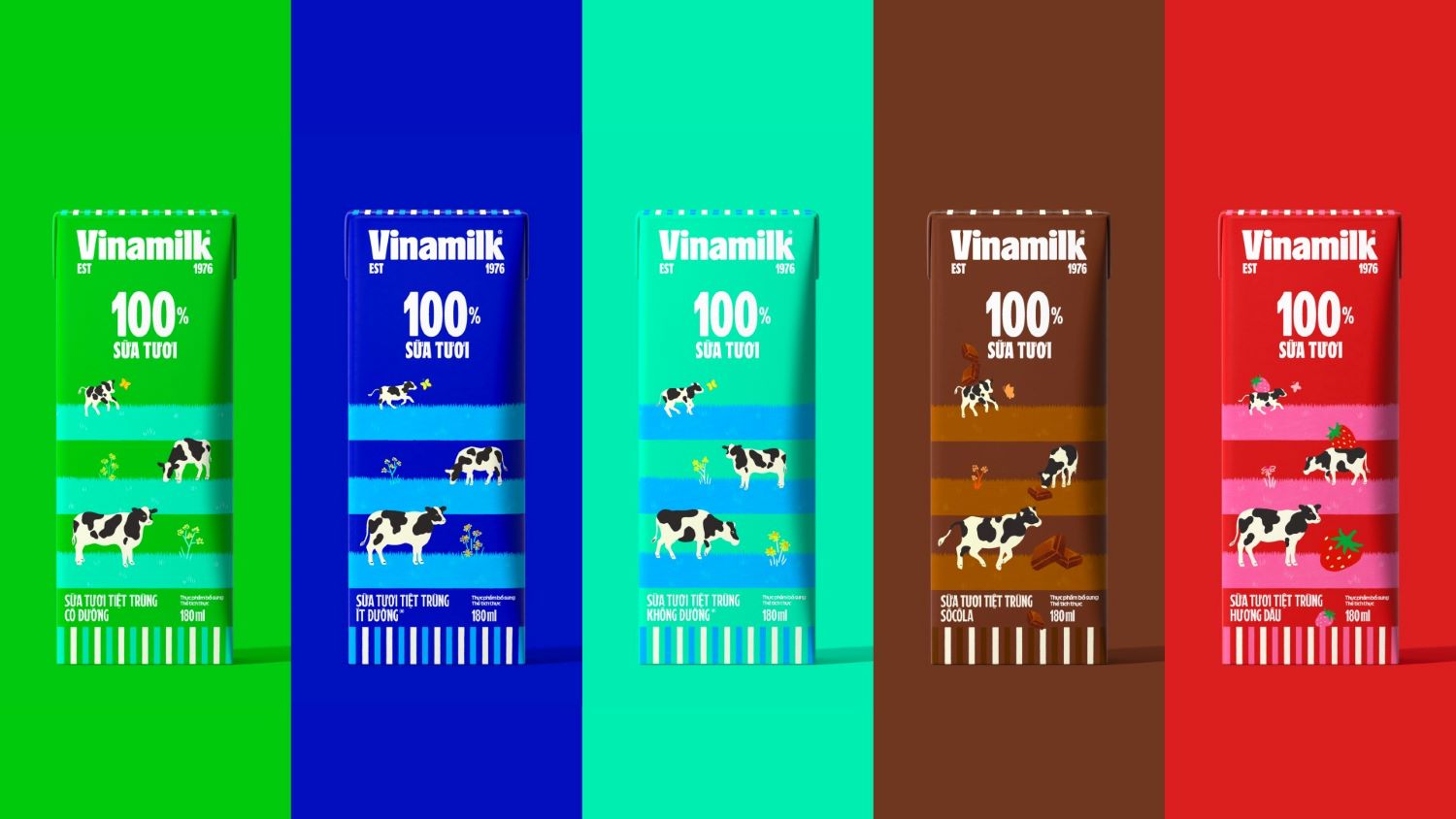 Vinamilk 'bước sang trang mới' bằng bộ nhận diện thương hiệu đầy ấn tượng
