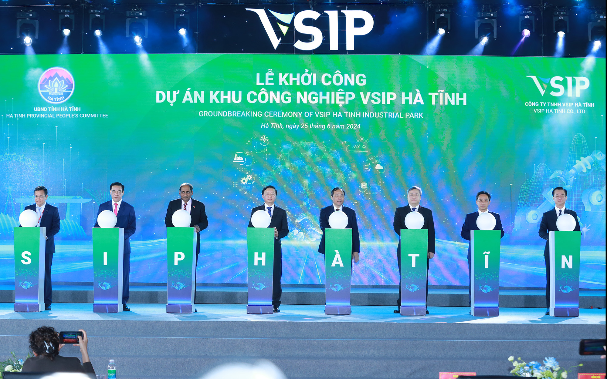 VSIP Hà Tĩnh 'làm tổ' đón doanh nghiệp xanh, sạch, công nghệ cao