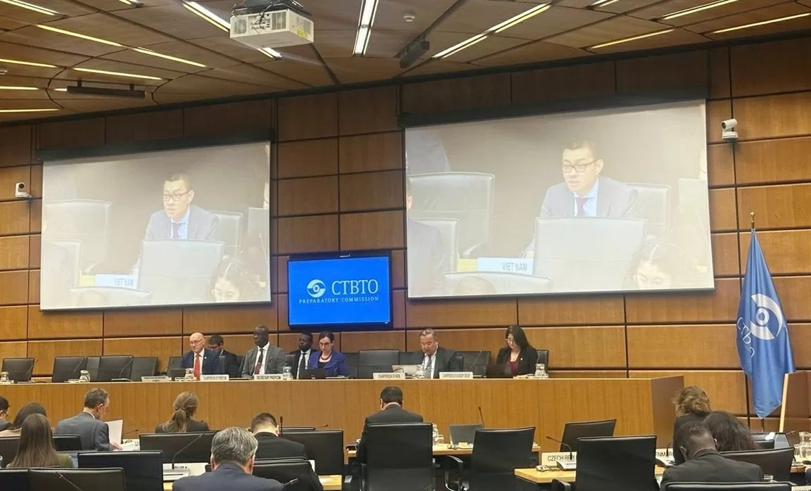 Het standpunt van Vietnam tijdens de 65e CTBTO-sessie