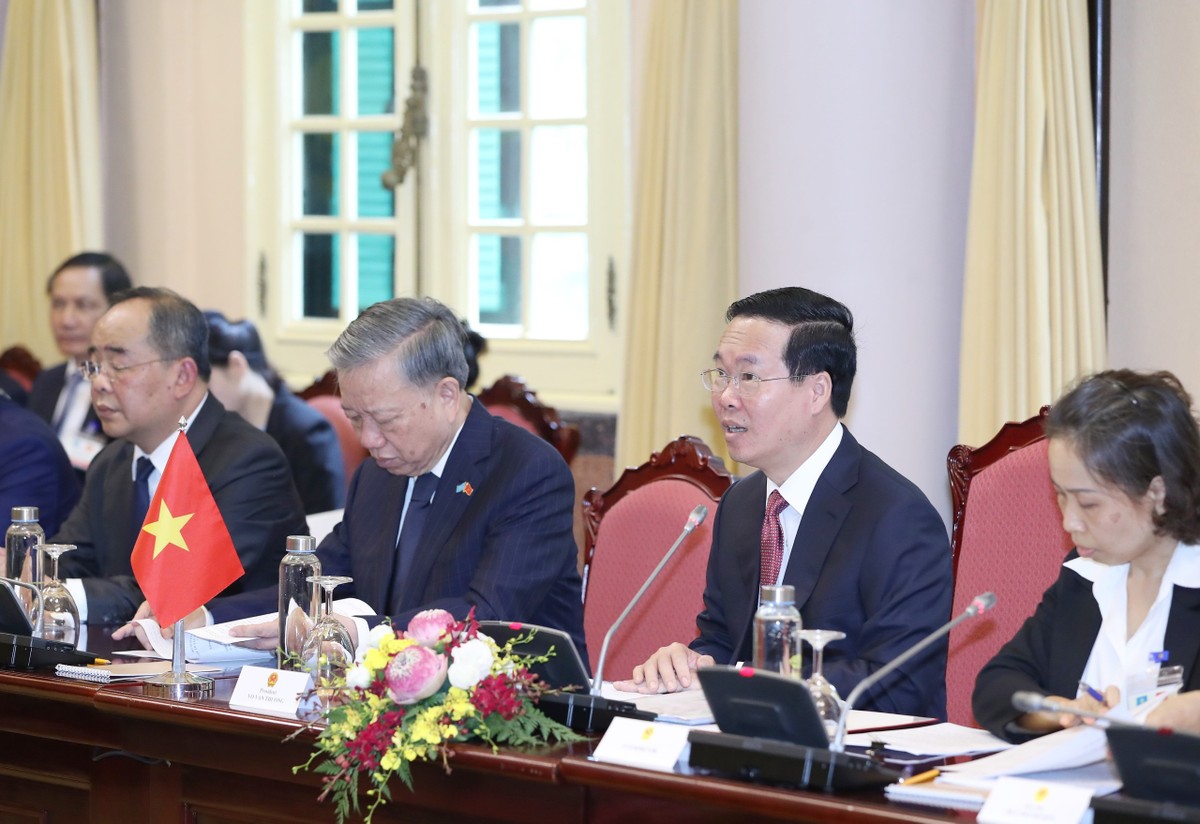Photos: Vietnamese President hosts official welcoming ceremony for ... Photos: Vietnamese President hosts official welcoming ceremony for ...