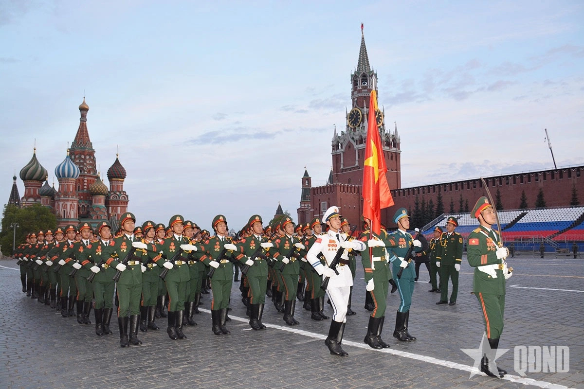 red square parade