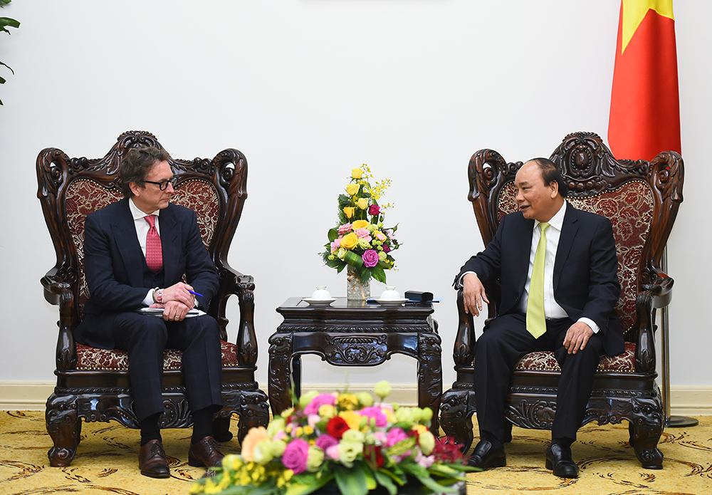 Thủ tướng tiếp Chủ tịch Quỹ đầu tư Harbinger Capital Partners, Hoa Kỳ