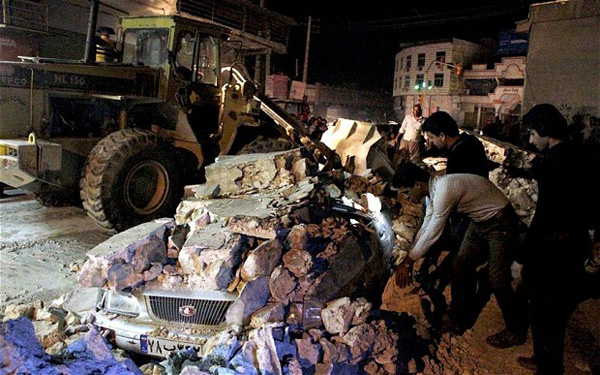 Động đất gần nhà máy điện hạt nhân ở Iran