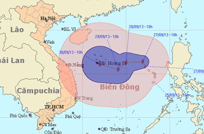 Bão số 10 mạnh cấp 8