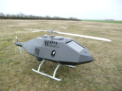 Trực thăng không người lái chạy động cơ diesel