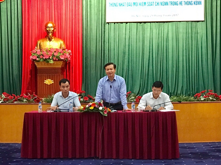 Thống nhất đầu mối kiểm soát các khoản chi NSNN qua hệ thống KBNN