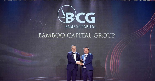 Bamboo Capital nhận giải doanh nghiệp xuất sắc Châu Á 2023