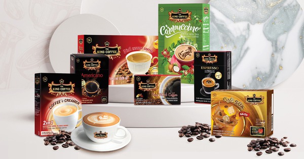 Hương vị truyền thống từ King Coffee cà phê sữa hòa tan