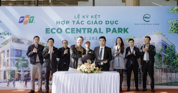 Ecopark hợp tác với FPT kiến tạo tổ hợp giáo dục liên cấp đầu tiên tại Nghệ An