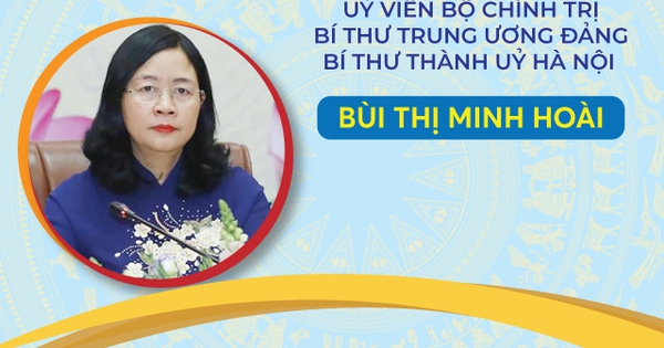 INFOGRAPHICS: Tiểu sử tóm tắt tân Bí thư Thành uỷ Hà Nội Bùi Thị Minh Hoài