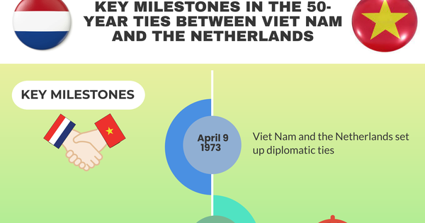 INFOGRAPHICS: Key milestones in the Viet Nam-Netherlands relations