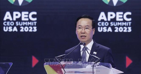 President Vo Van Thuong attends APEC CEO Summit 2023