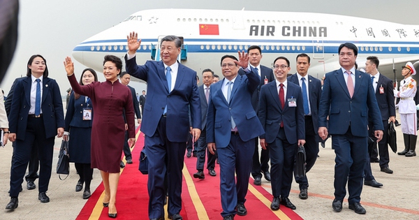 Chinese Party, State leader starts State visit to Viet Nam
