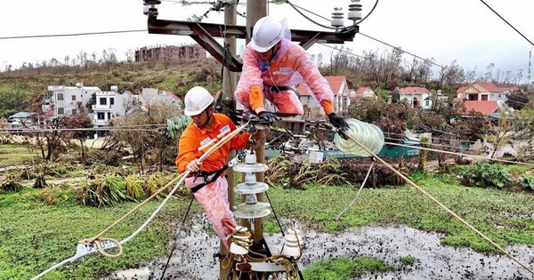 EVN restores power to 99% of customers affected by Yagi typhoon