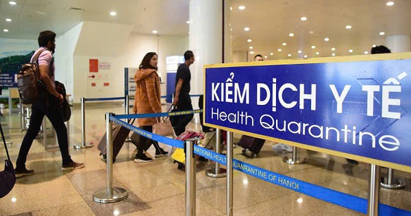 Health declaration notice for Viet Nam-bound travellers