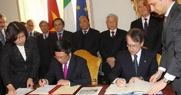 VN, Italy issue joint statement