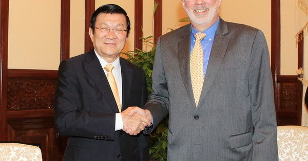 State President says farewell to outgoing US Ambassador